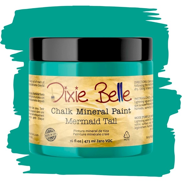 Other | Dixie Belle Mermaid Tail Chalk Mineral Paint 16 Fl Oz | Poshmark